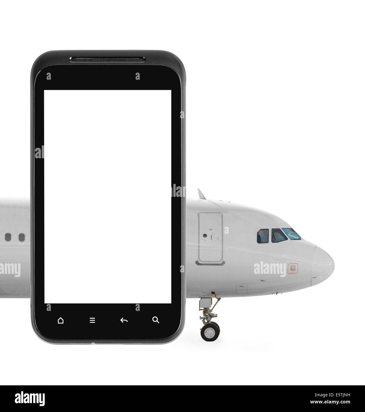 Searching internet phone Cut Out Stock Images & Pictures - Alamy