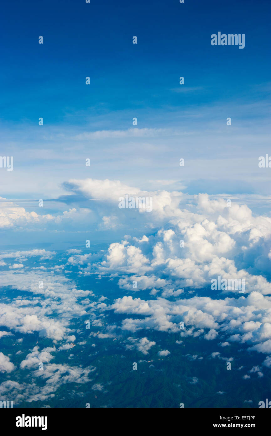 Birdview of blue sky Stock Photo - Alamy