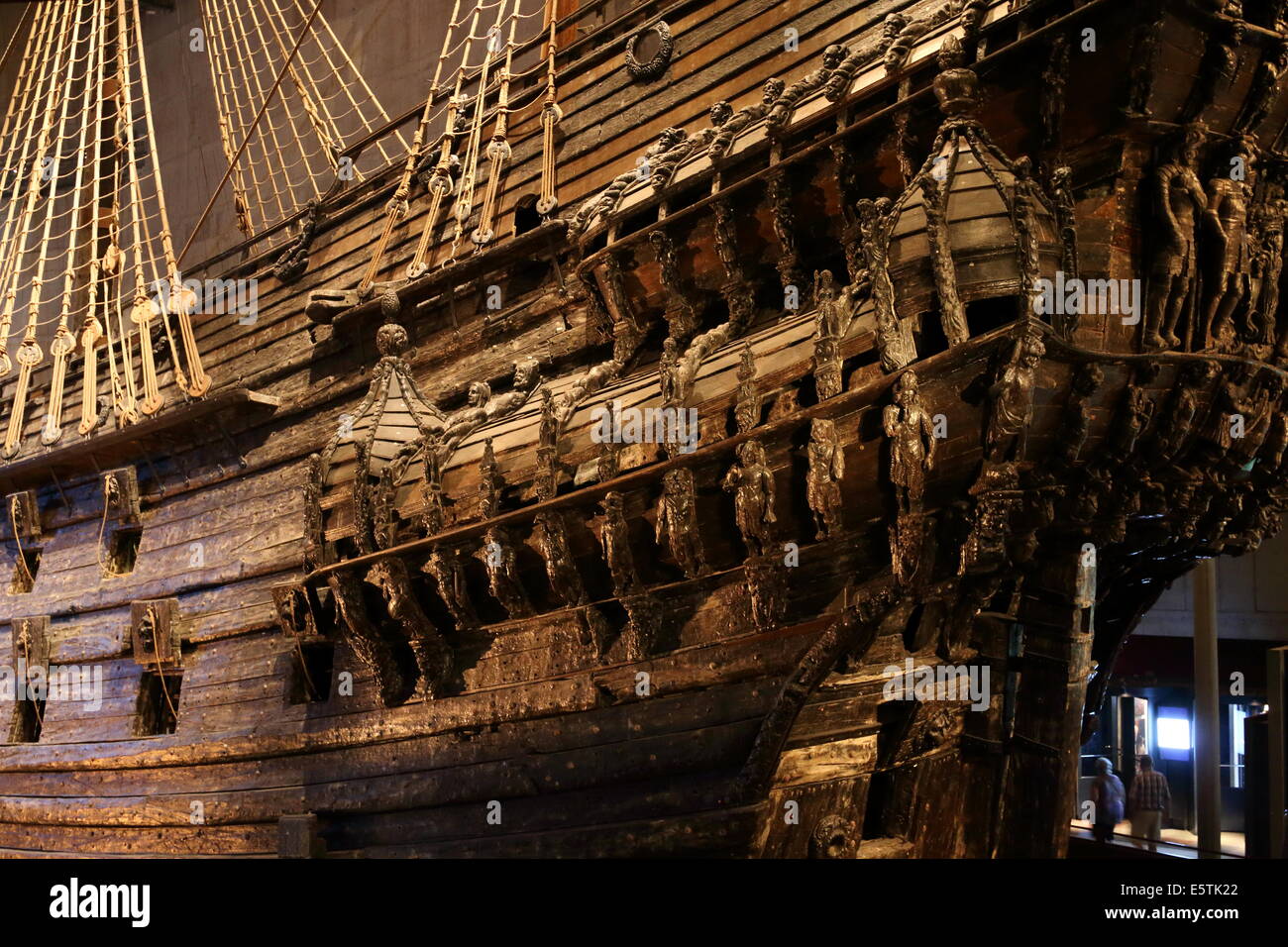 Vasa Restored Ship, Stockholm Stock Photo - Alamy