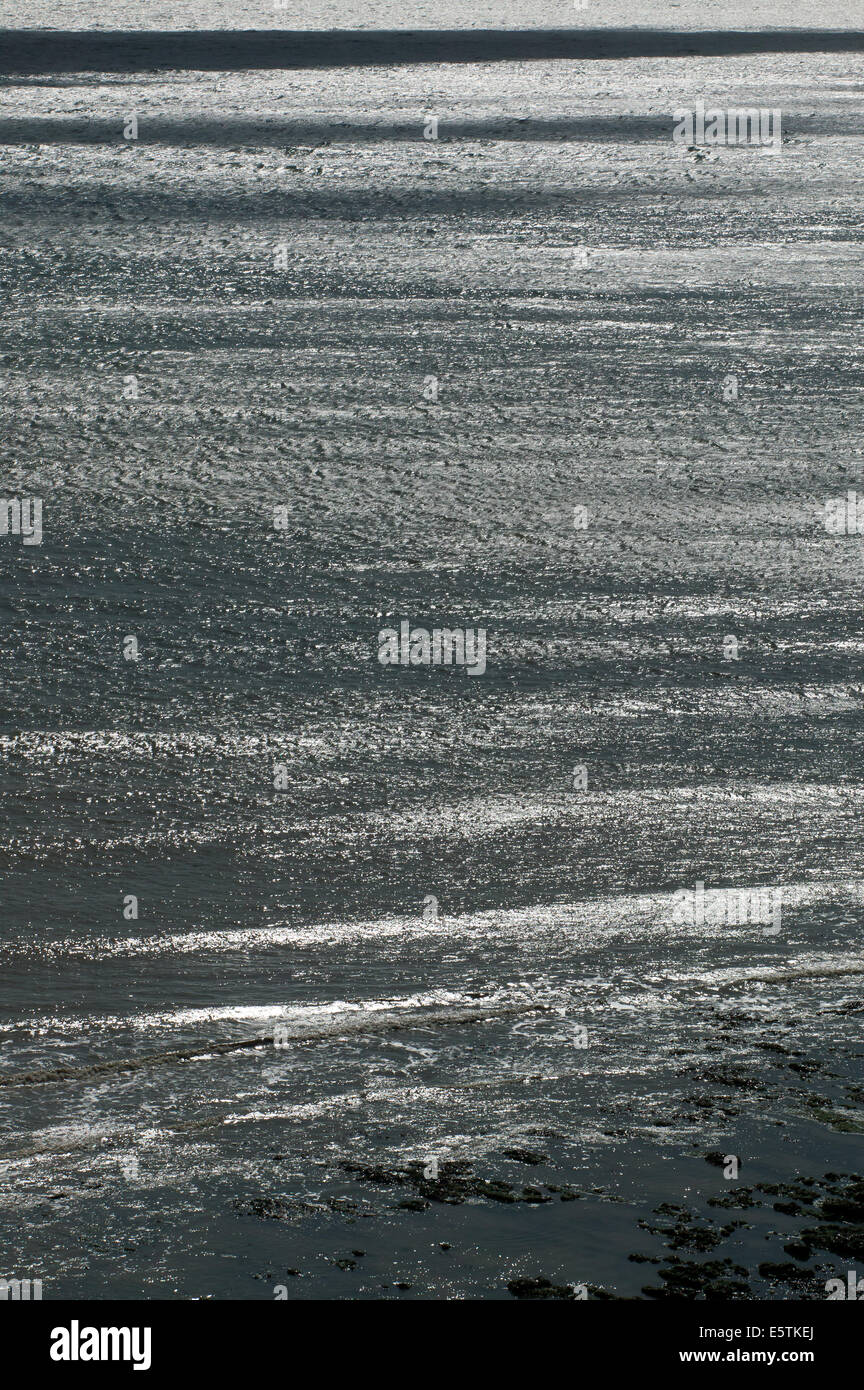 View of the Kent coast from the cliff-top section of the Saxon Shore ...