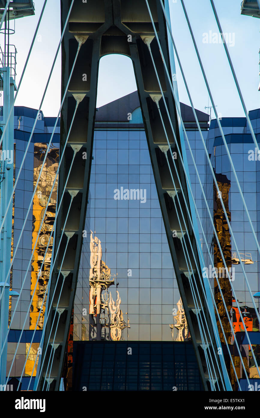 Quay West at Media City, Salford Quays, Manchester Stock Photo - Alamy