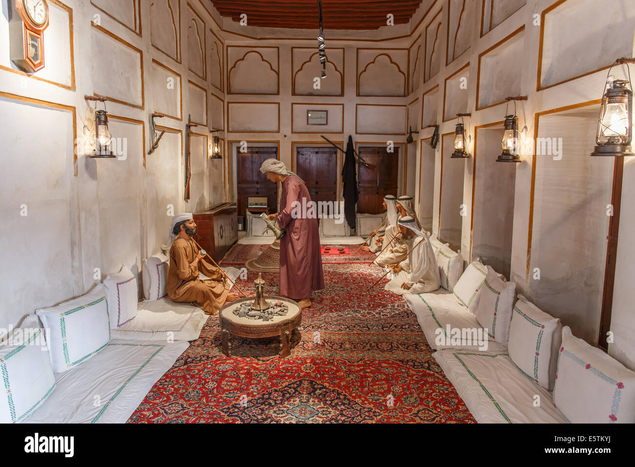 DUBAI, UAE-NOVEMBER 9: Heritage Village on November 9, 2013. It is the ...