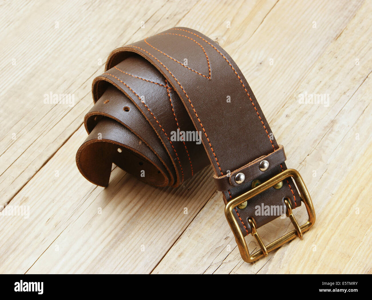 Closeup leather texture belt buckle hi-res stock photography and images ...