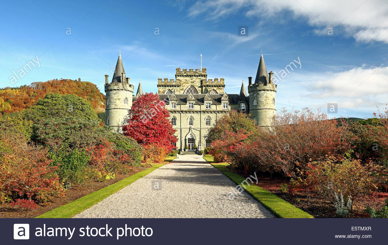 Inveraray Castle, Scotland High Resolution Stock Photography and Images ...