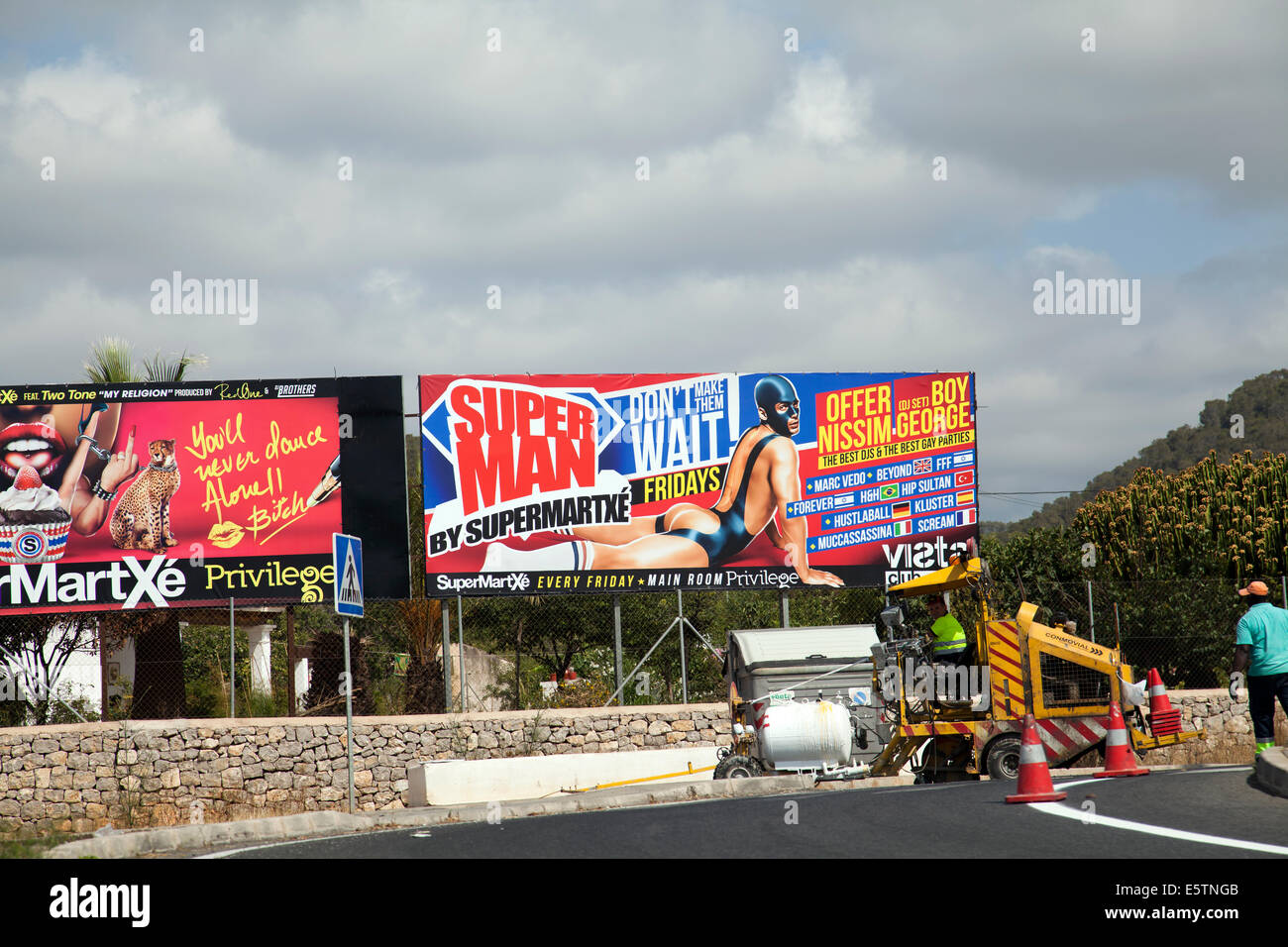 Event billboards hi-res stock photography and images - Alamy