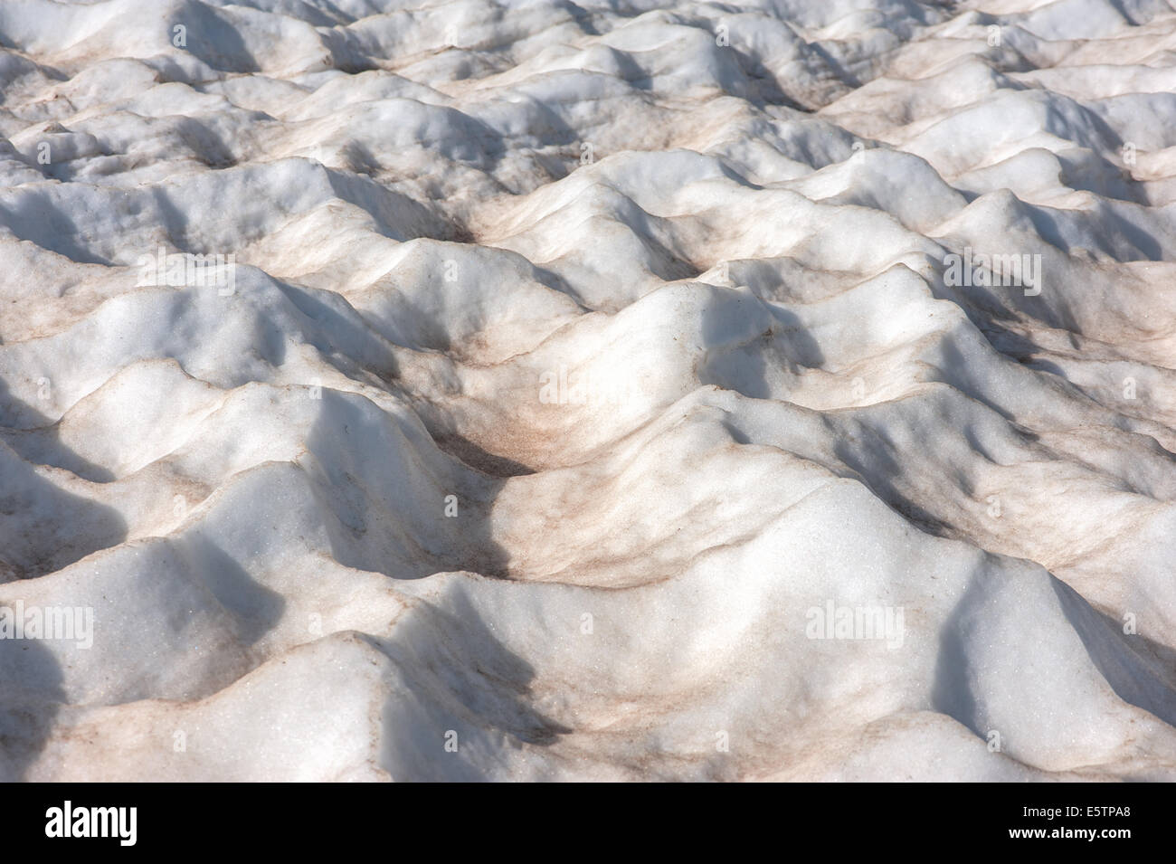 snow waves background close up Stock Photo - Alamy