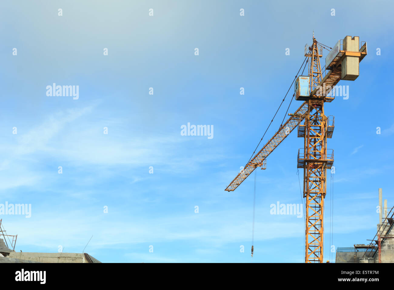 Loader lifting cranes hi-res stock photography and images - Alamy