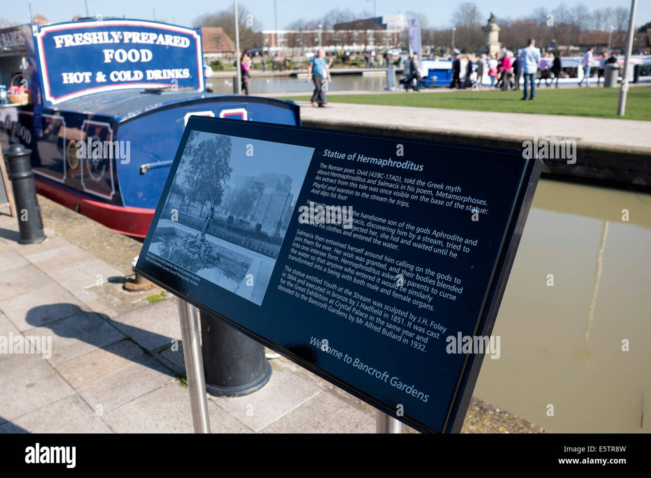 Canal sign hi-res stock photography and images - Alamy