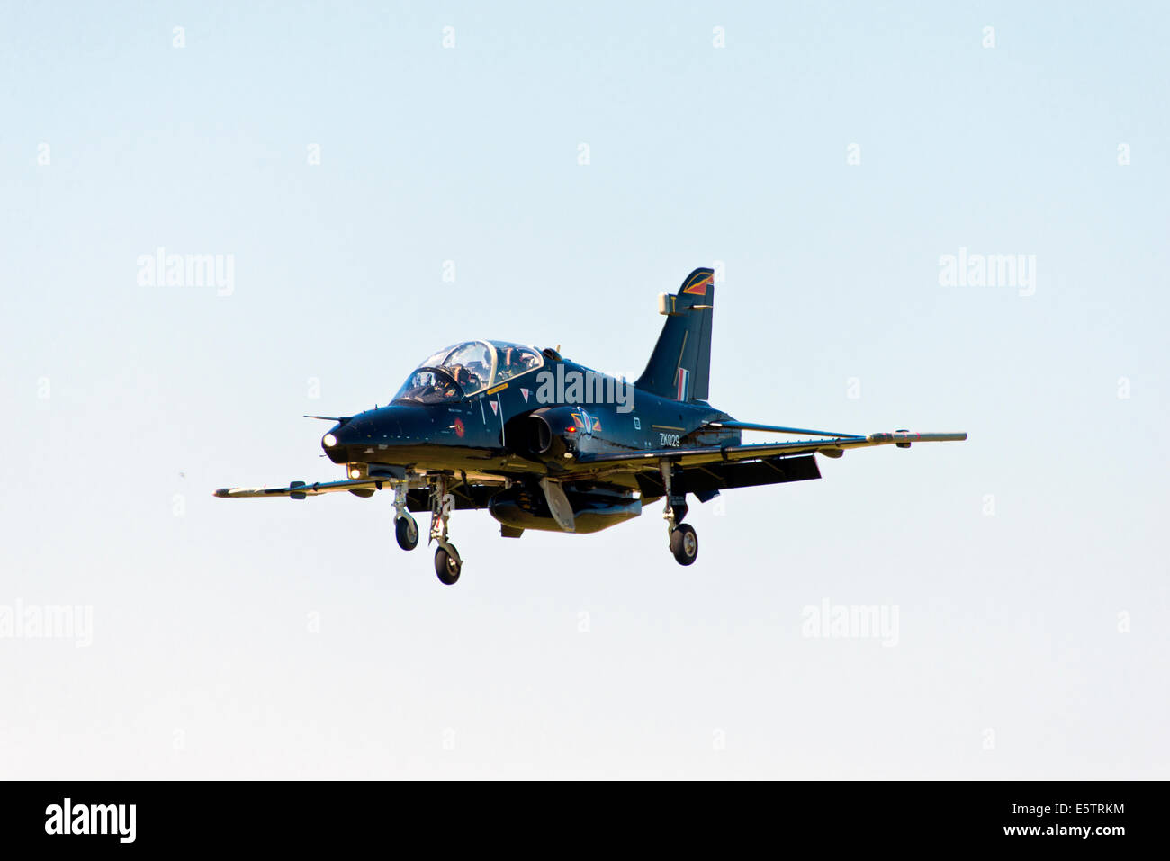 Raf Valley Anglesey North Wales Uk. Hawk fast jet Stock Photo - Alamy
