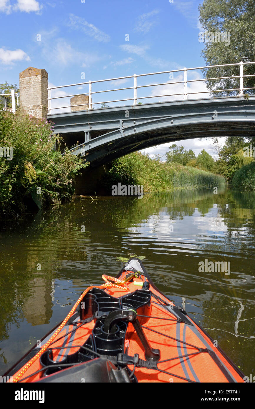 Wormingford Bridge over the River Stour, Essex / Suffolk, UK Stock ...