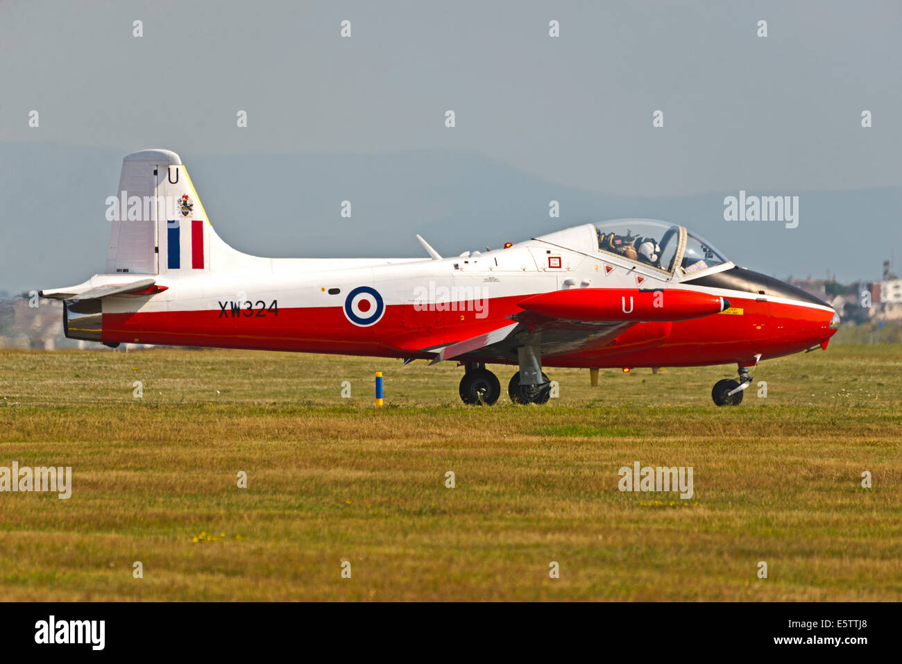 Jet Provost Anglesey North Wales Uk Stock Photo - Alamy