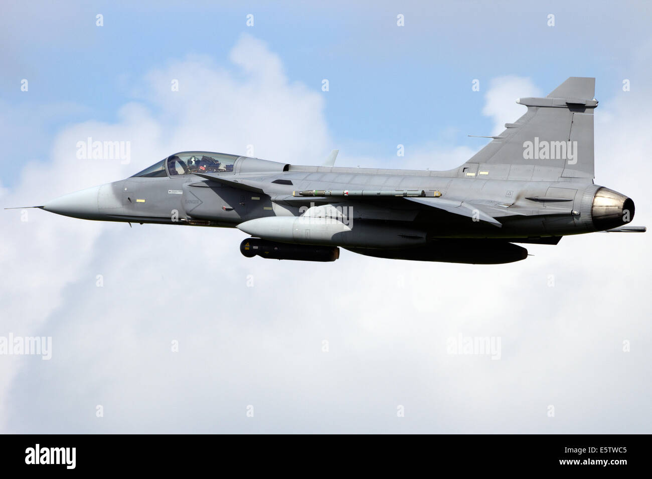 Saab gripen in flight hi-res stock photography and images - Alamy