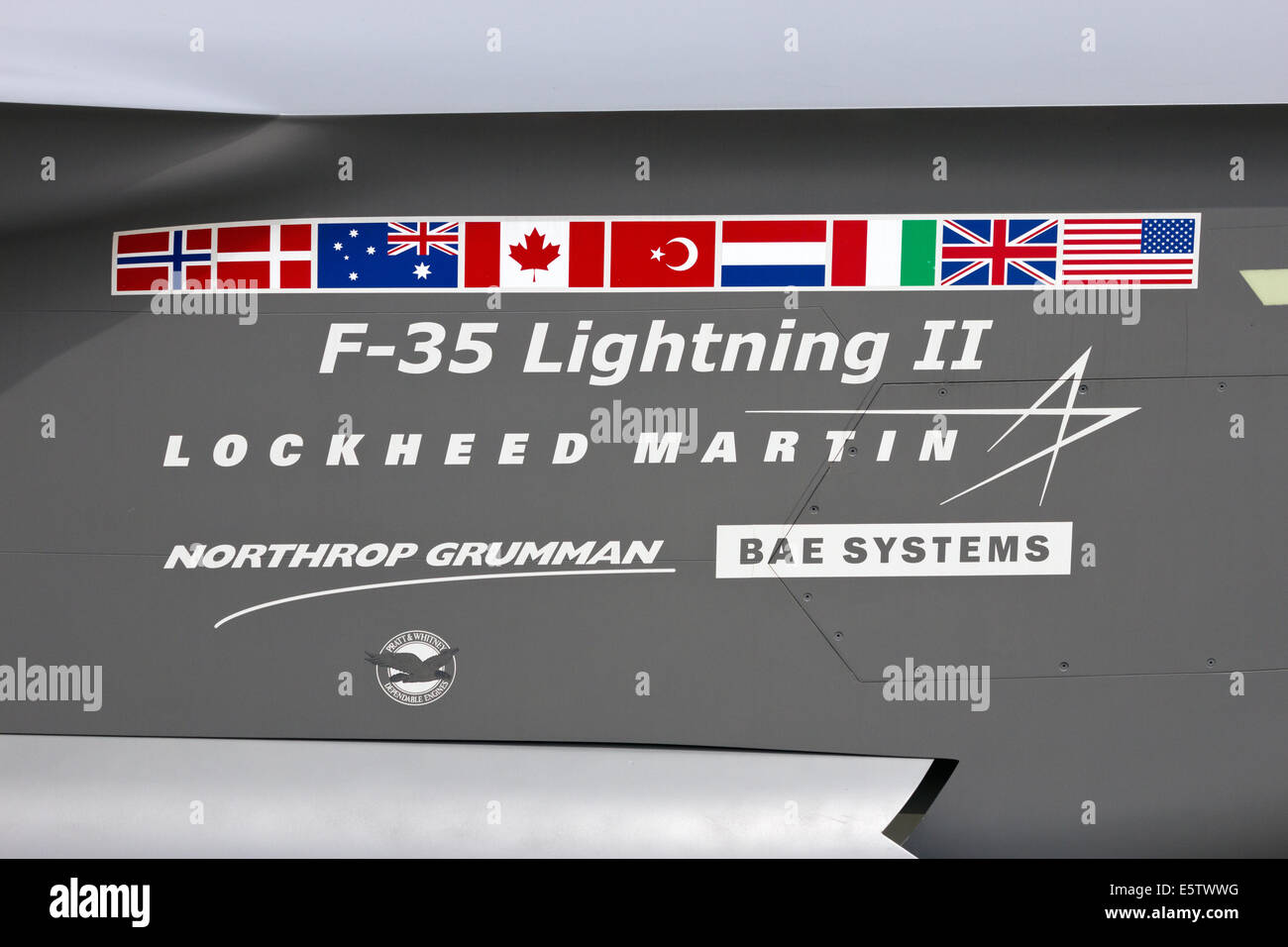 Participants of the Lockheed Martin F-35 Lightning JSF Stock Photo - Alamy