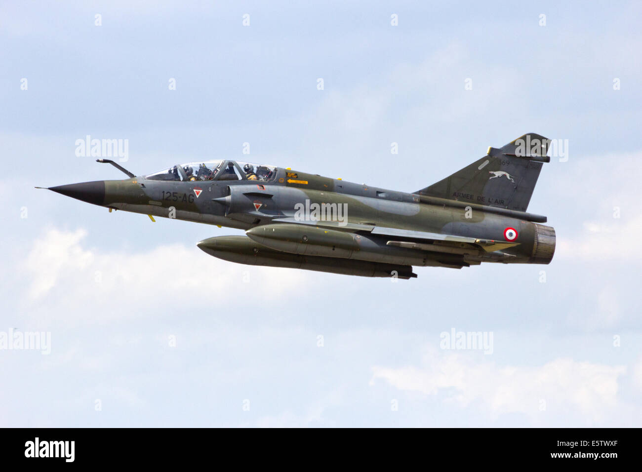 French Air Force Mirage 2000 fighter jet Stock Photo - Alamy
