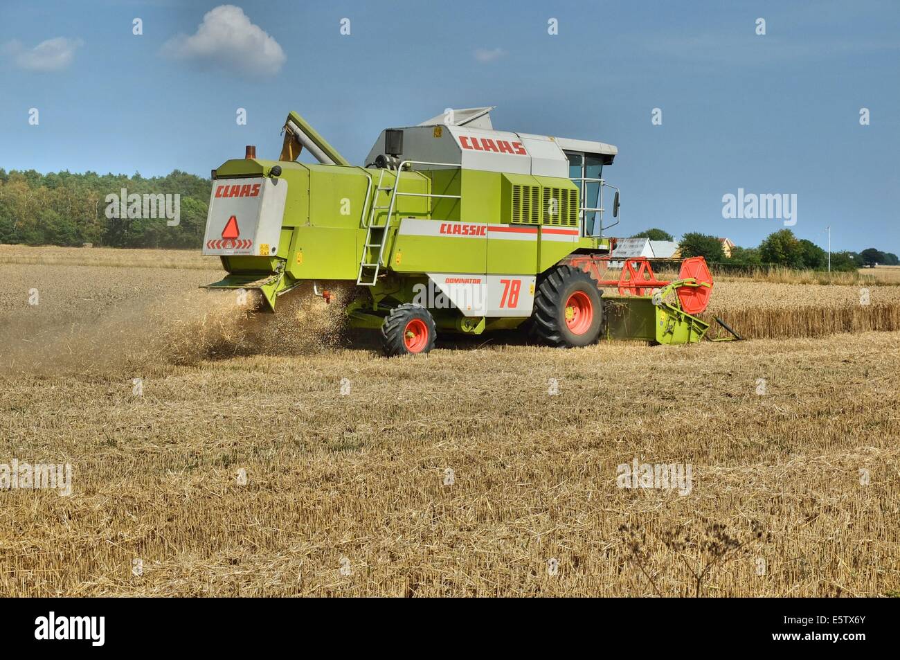 Denmark, Bornholm Island 1st - 4th, August 2014 Farmers during the ...