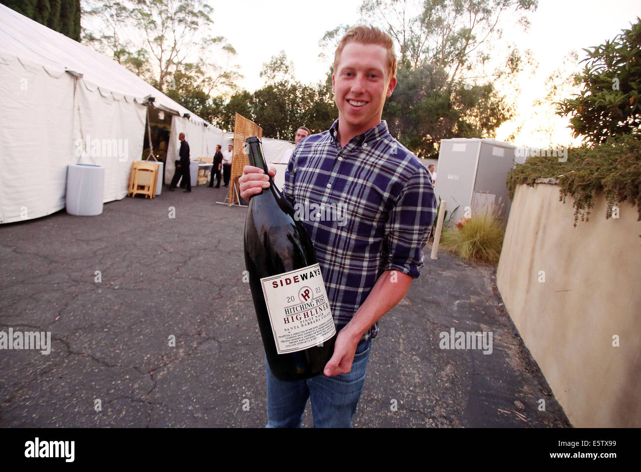 Santa Barbara County, CA, USA. 2nd Aug, 2014. Guest WILLIAM SALMAN ...