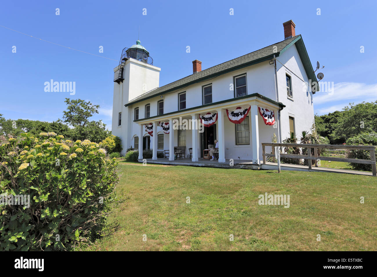 Horton Point Lighthouse Southold Long Island New York Stock Photo - Alamy
