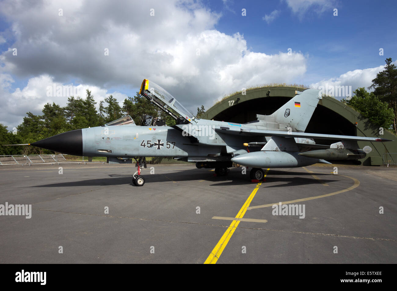 German Air Force Tornado fighter jet at the Phantom Pharewell on June ...