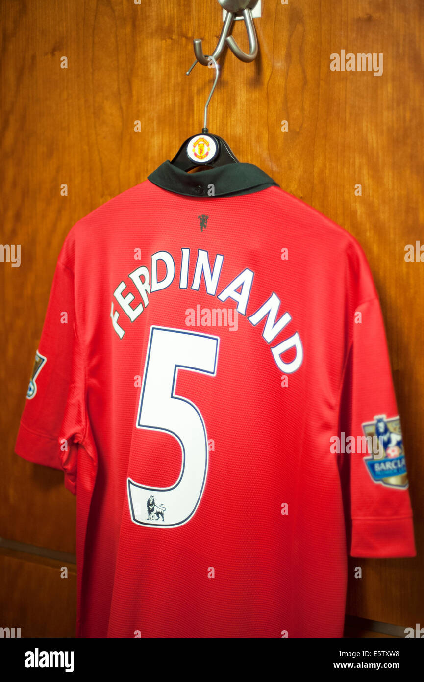 Manchester united dressing room hi-res stock photography and images - Alamy