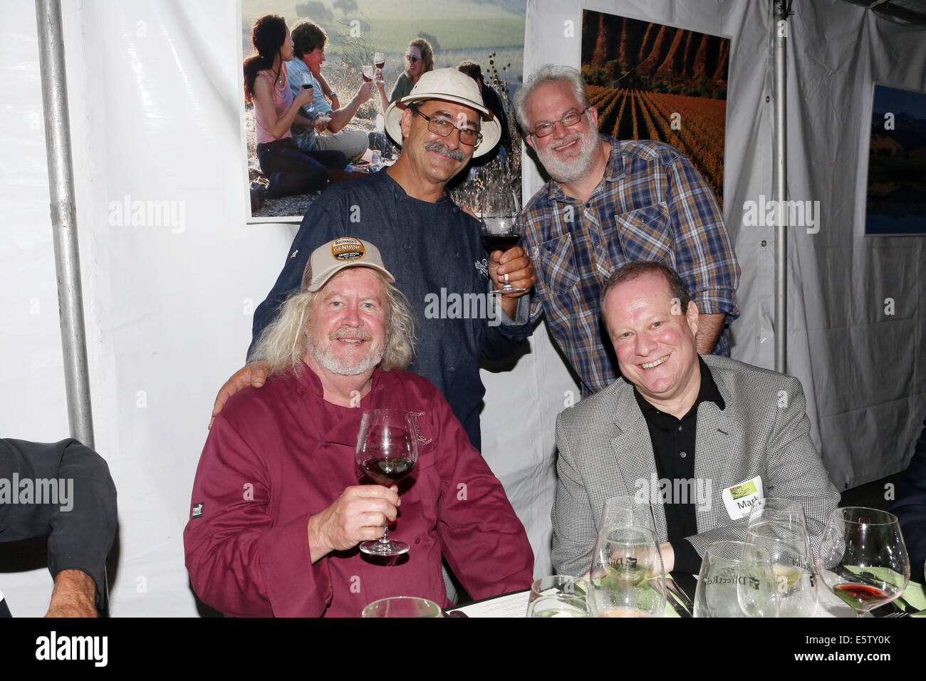 Santa Barbara County, CA, USA. 2nd Aug, 2014. Hitching Post owner FRANK ...