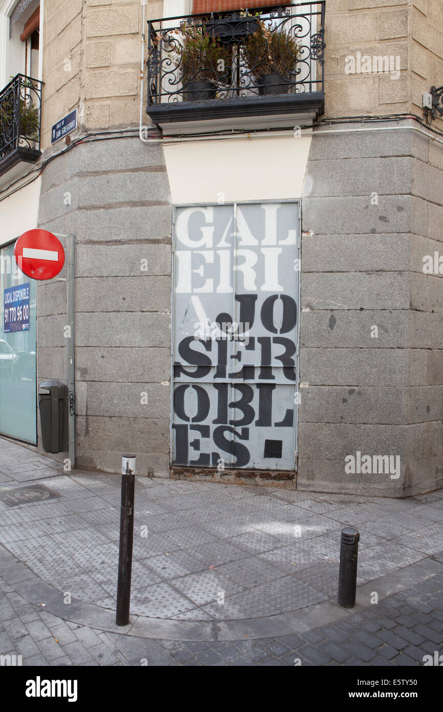Chueca suburb of Madrid Spain Stock Photo - Alamy