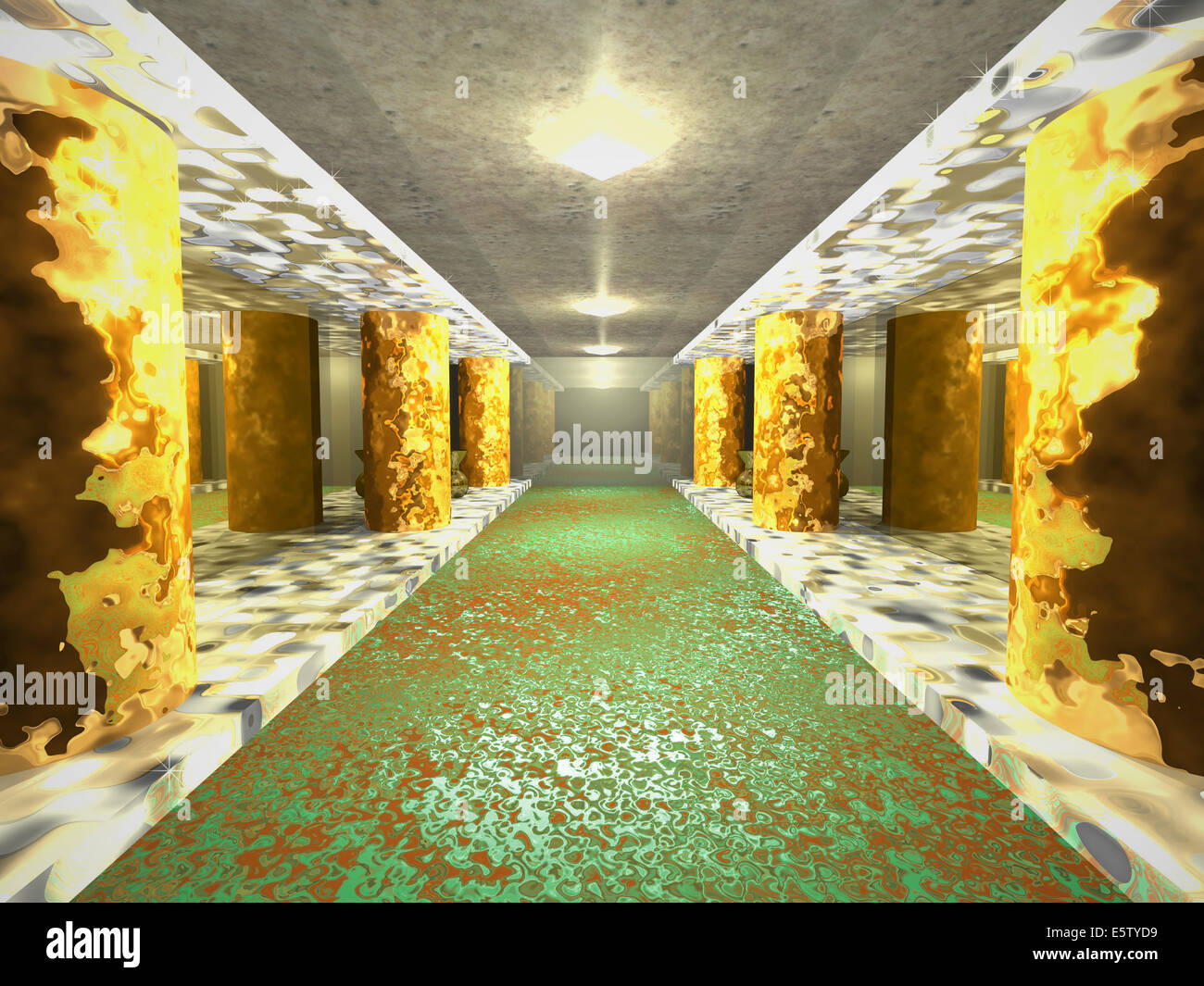 Classical columns colonnade long hi-res stock photography and images ...