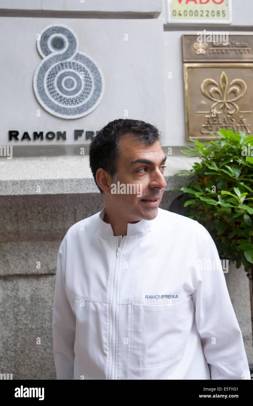 Ramon Freixa Michelin Star resturant in Madrid, Spain Stock Photo - Alamy