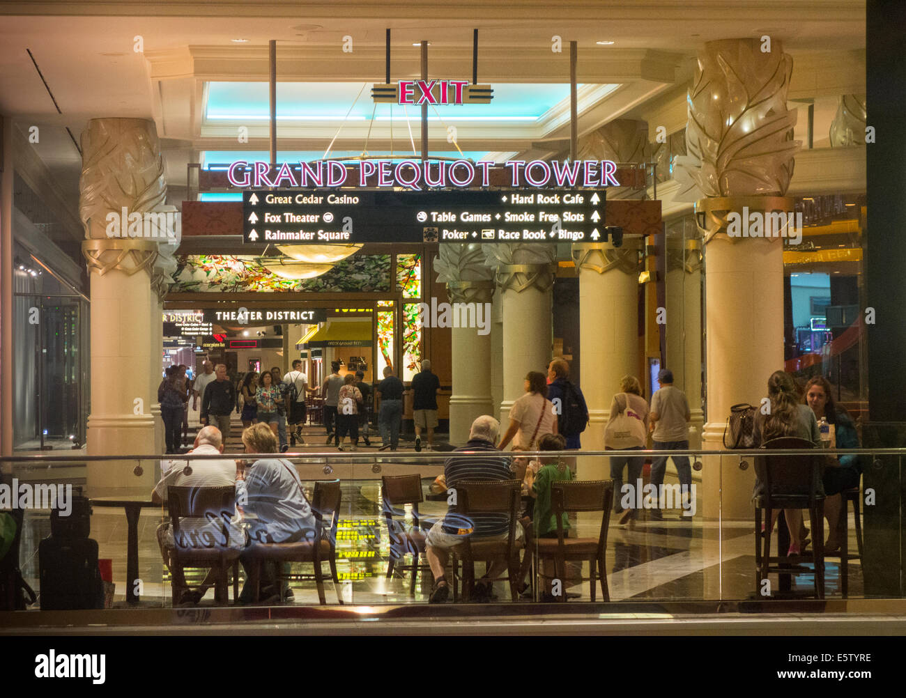 Foxwoods resort casino in Mashantucket CT Stock Photo - Alamy