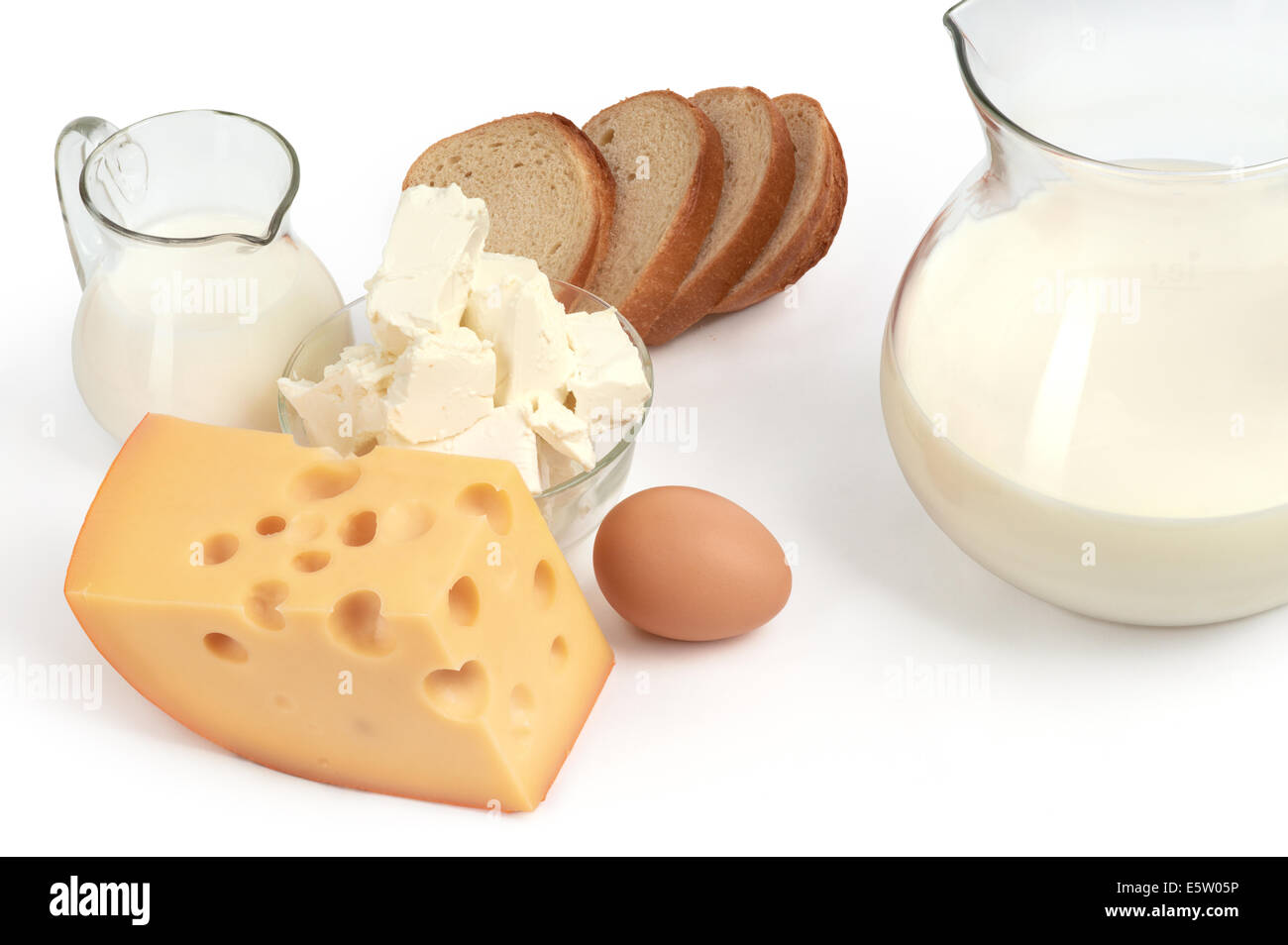 Dairy products milk hi-res stock photography and images - Alamy