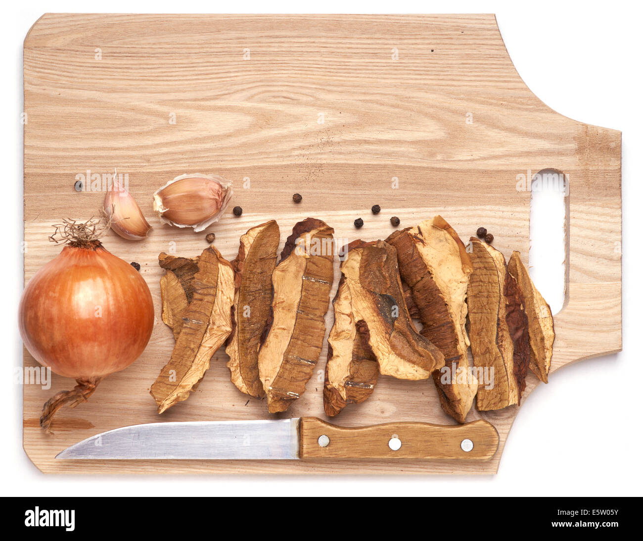 Dried mushroom Cut Out Stock Images & Pictures - Alamy