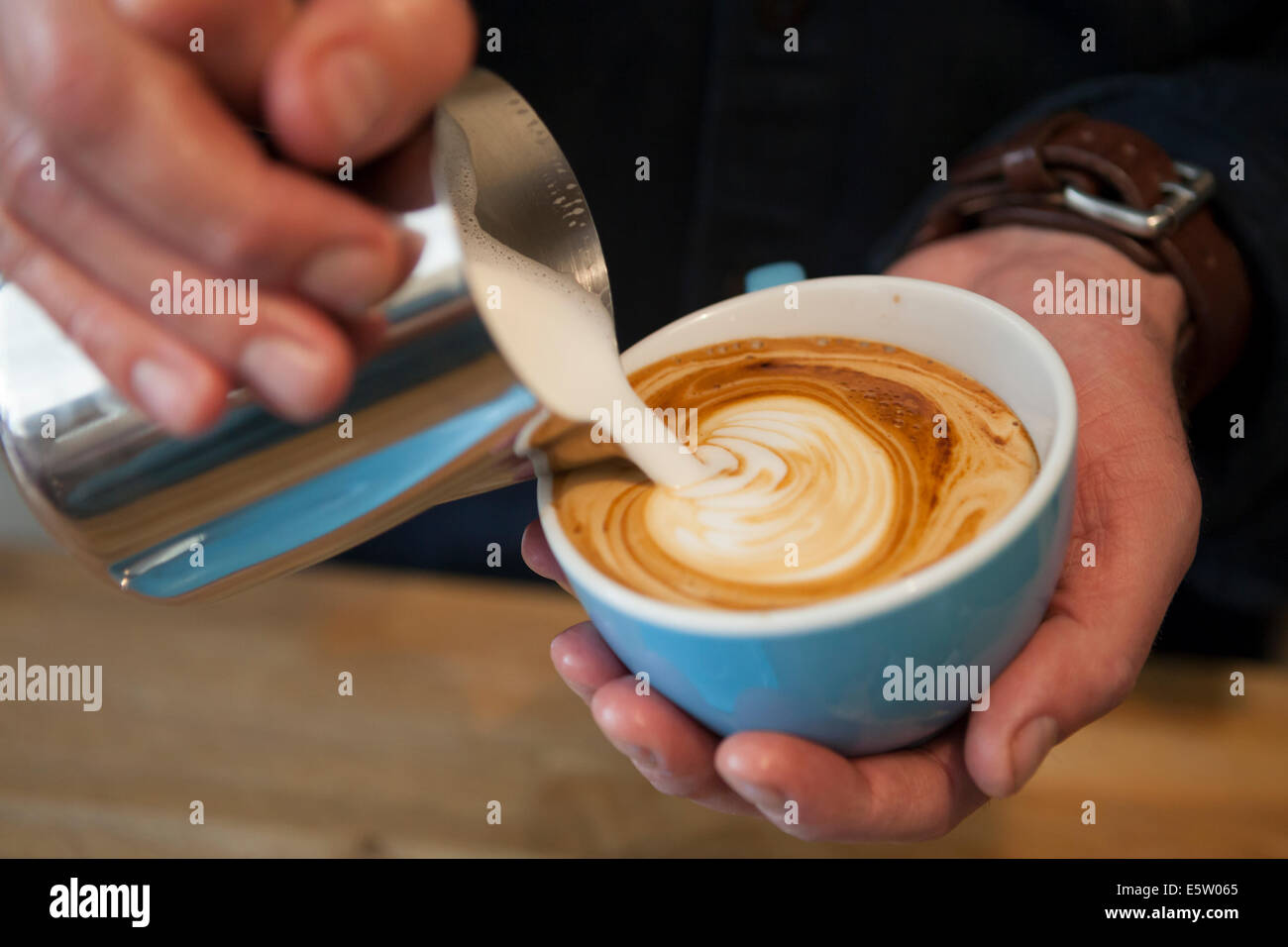 Crocker and Woods coffee shop on St Catherine Hill in Frome, Somerset ...