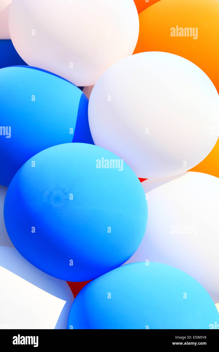 Colorful balloons, may be used as background Stock Photo - Alamy