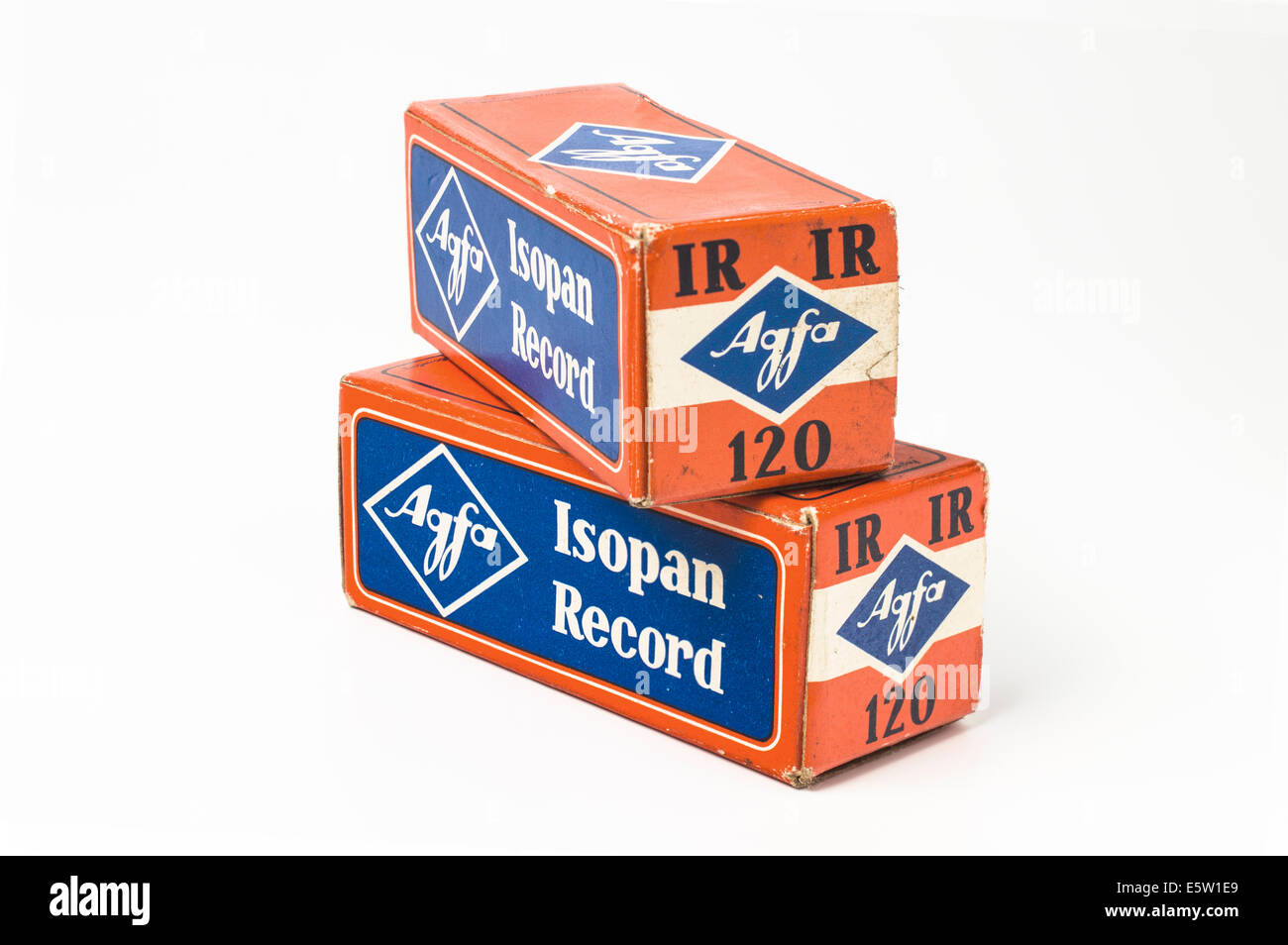 Rolls of Agfa Isopan Record 120 film dated 1970 - high speed 1000-1200 ...