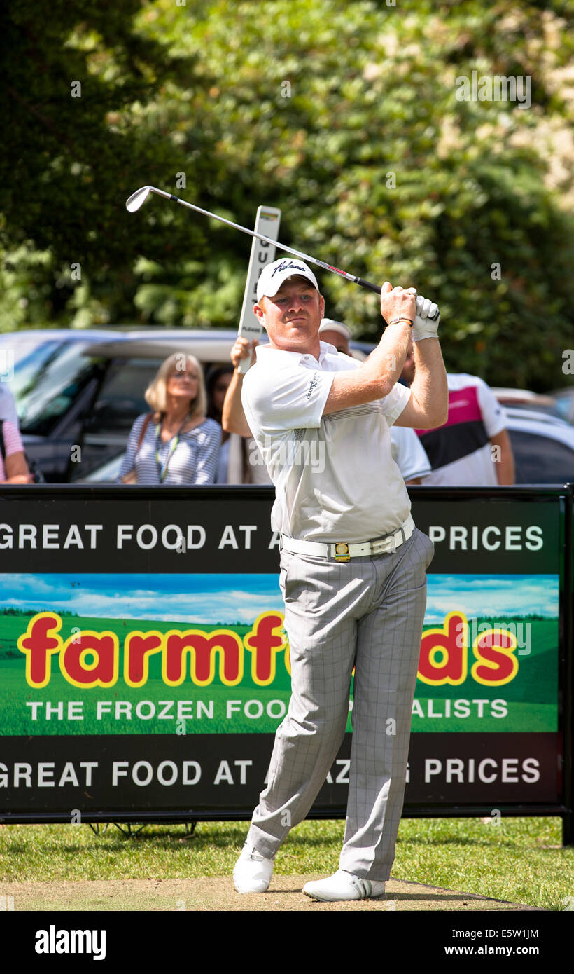 Gareth Wright at Nailcote Hall in Warwickshire, UK. 6th August, 2014 ...