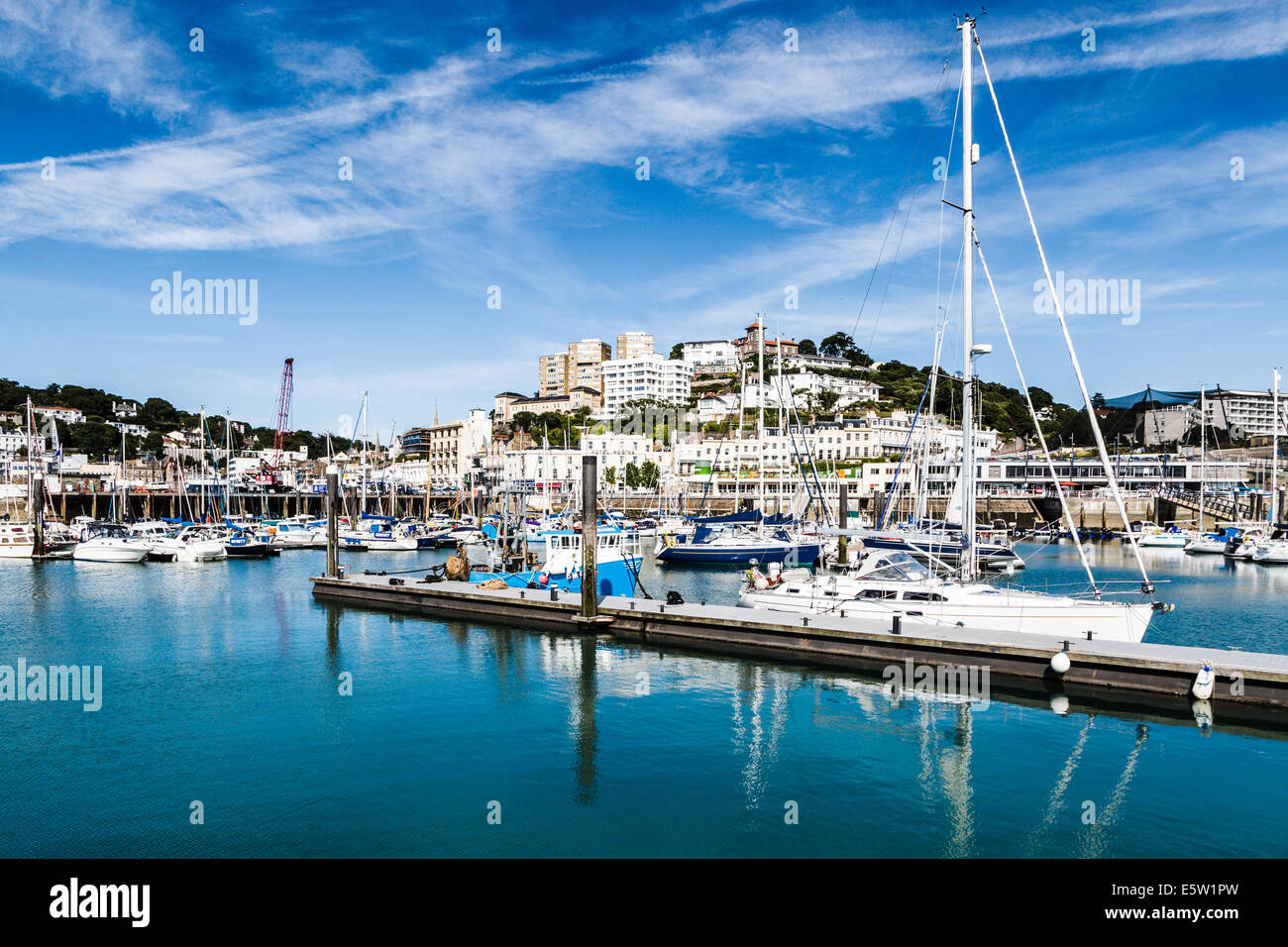 Family Holiday photographs of Toruay and Devon in England UK Stock ...