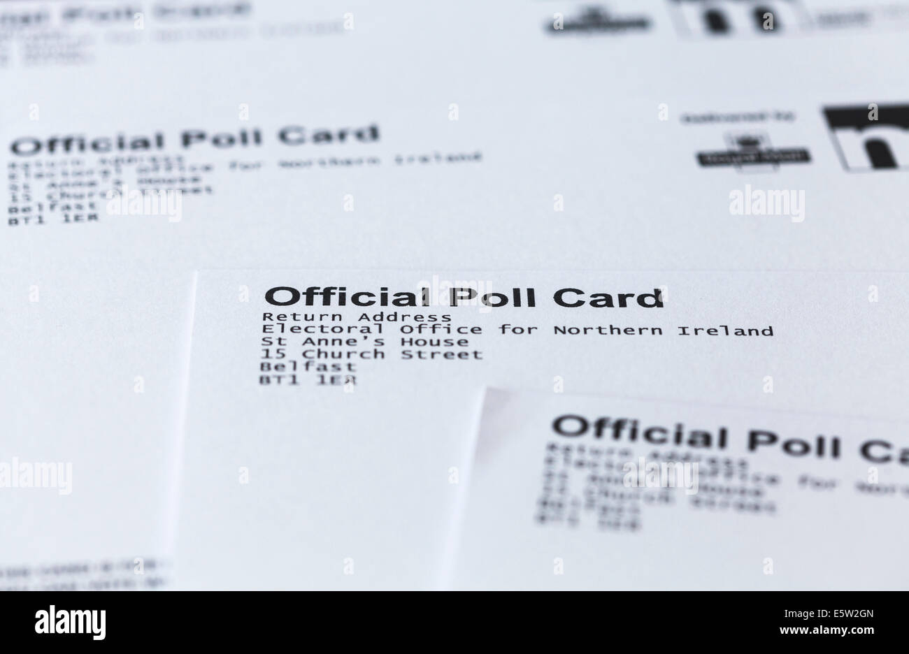Council poll card hi-res stock photography and images - Alamy