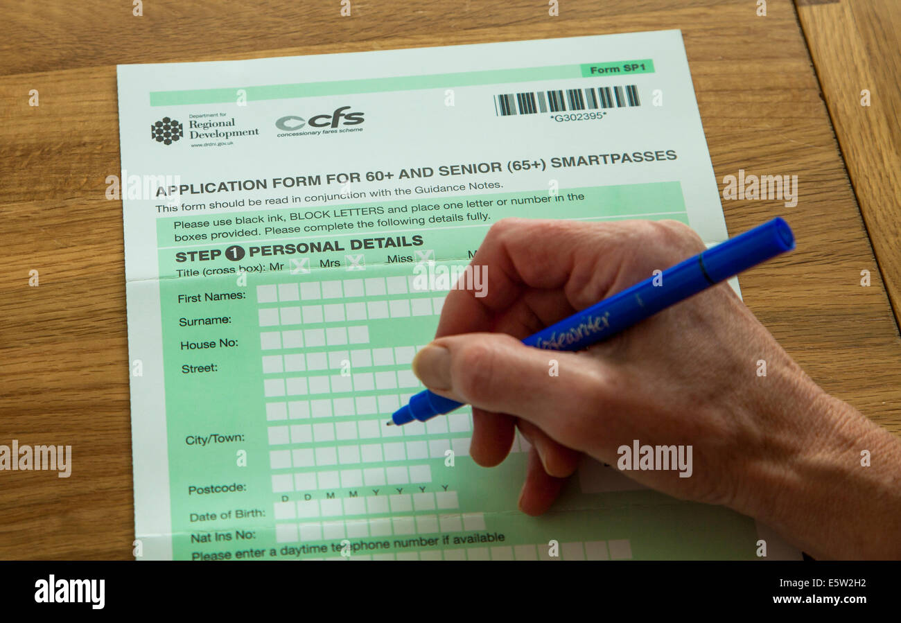 Pensioner bus pass hi-res stock photography and images - Alamy