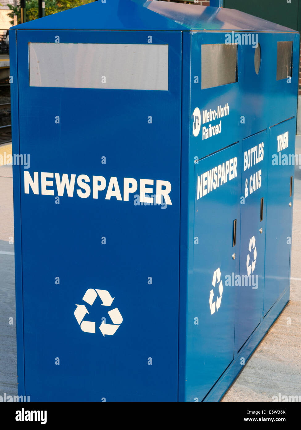 Recycling and Trash Bin, USA Stock Photo - Alamy