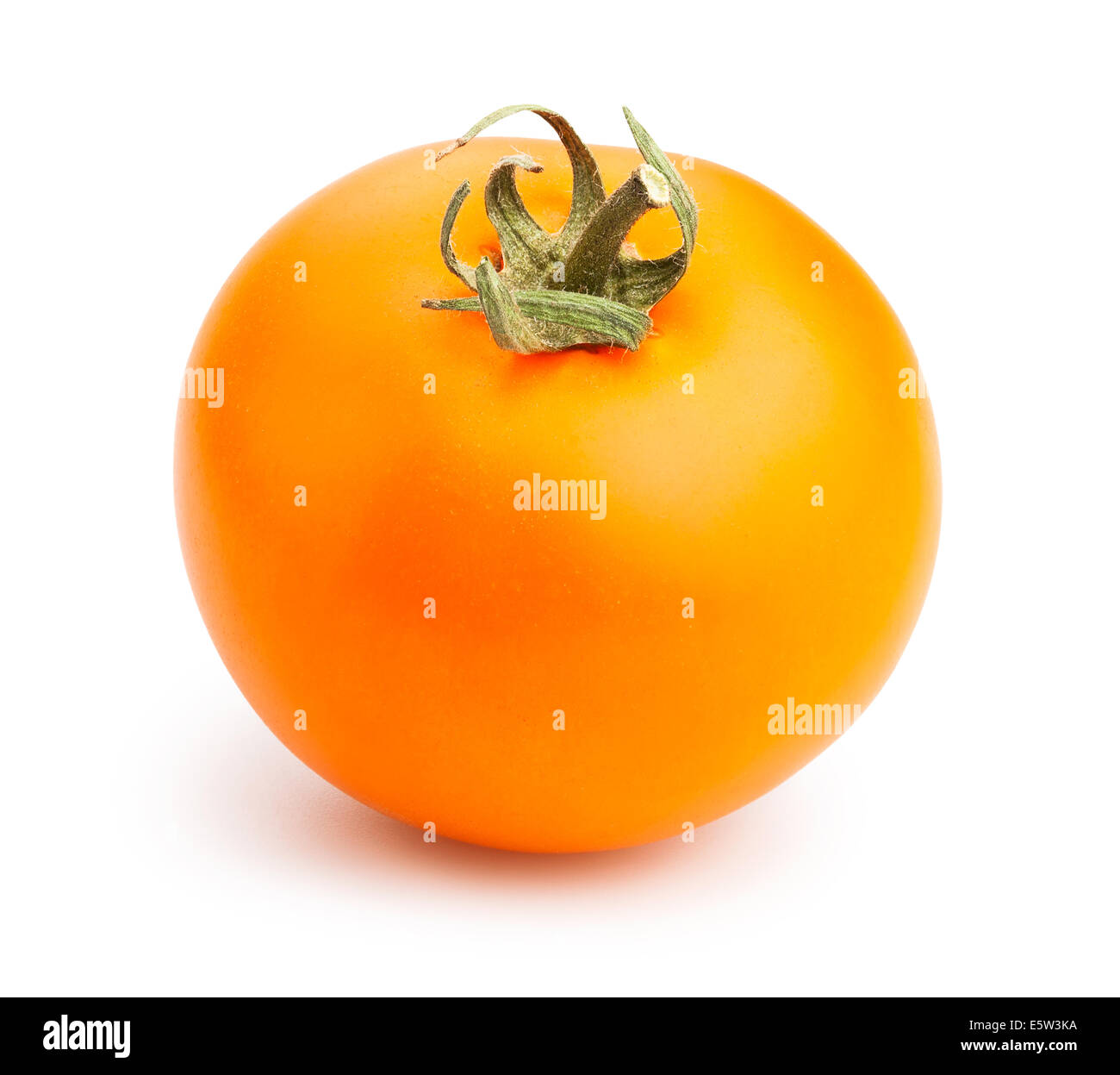 orange tomato isolated Stock Photo - Alamy