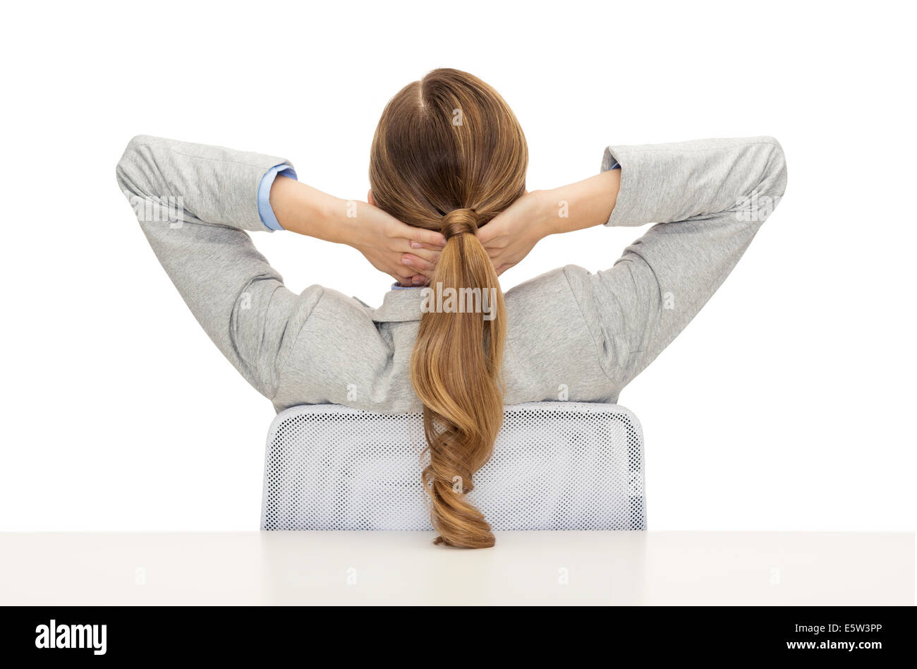 Businesswoman hands behind back hi-res stock photography and images - Alamy