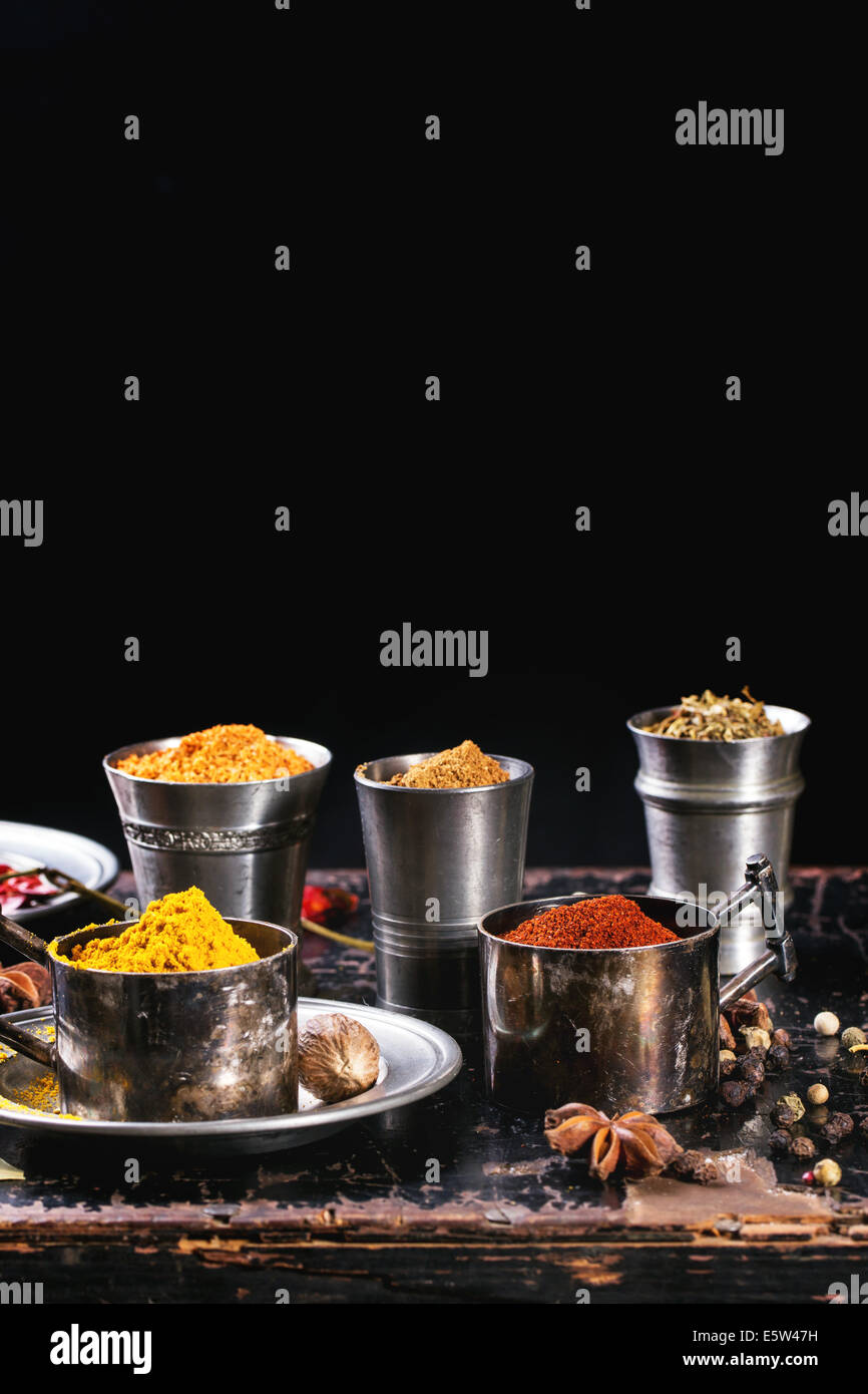 Mix of spices Stock Photo - Alamy