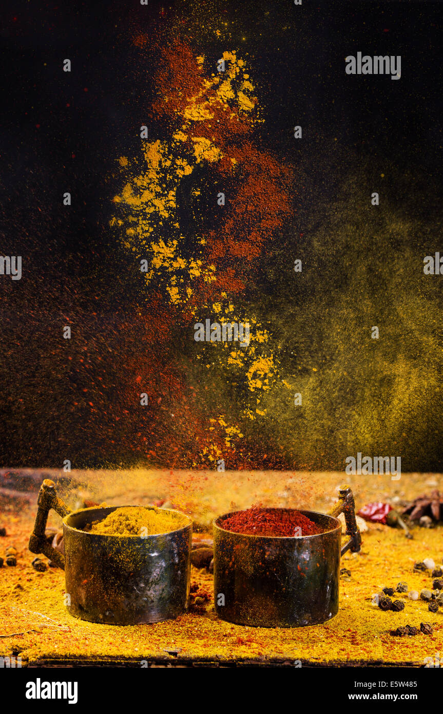 Mix of spices Stock Photo - Alamy