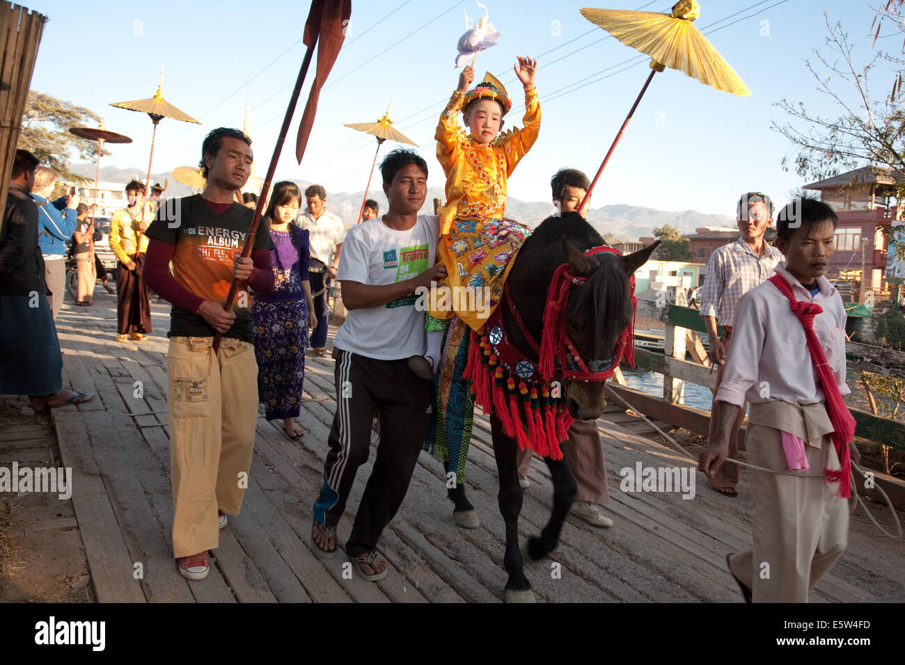 Buddhist monk initiation ceremony in hi-res stock photography and ...