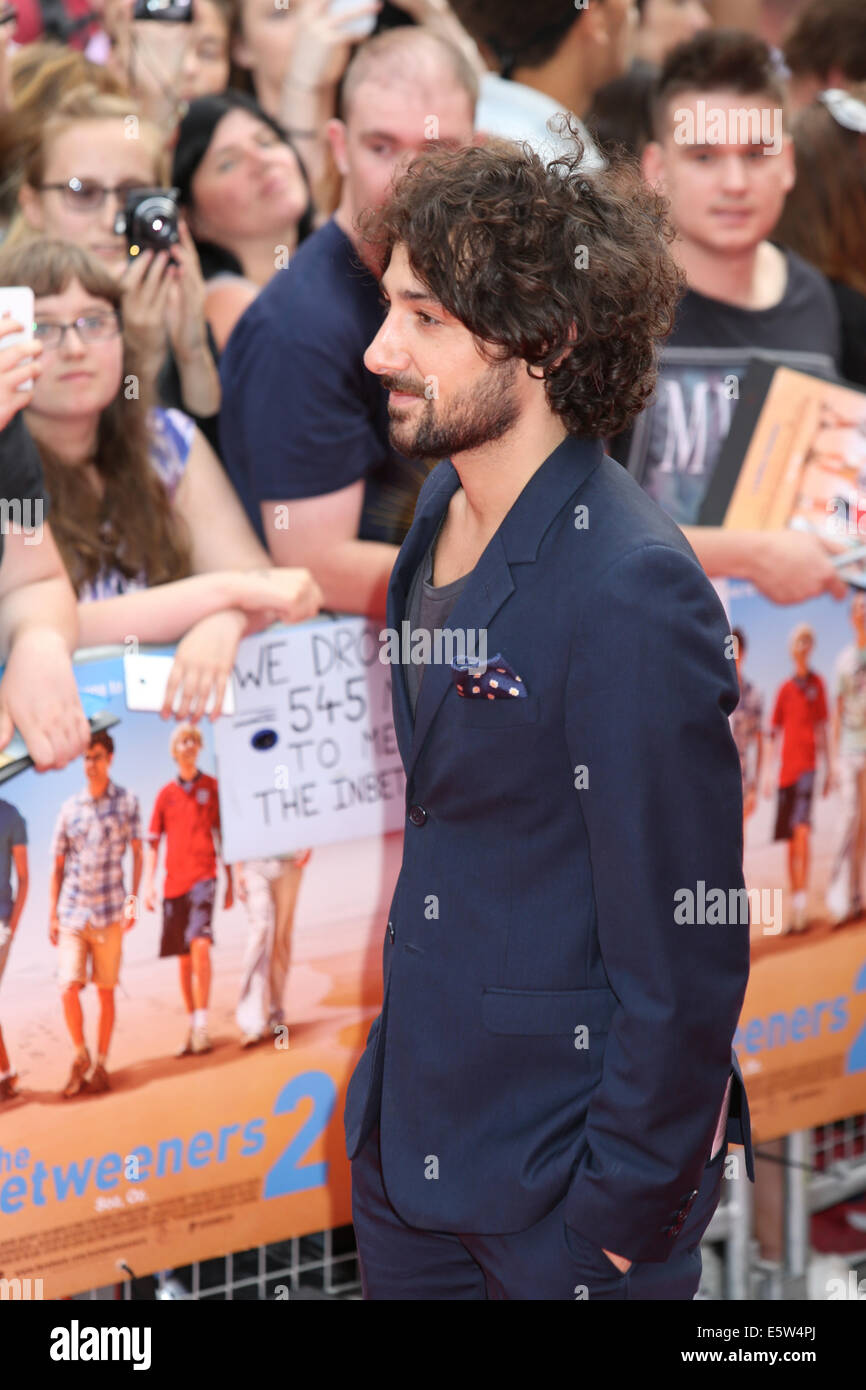 London, UK. 5th Aug, 2014.Alex Zane attends The World Premiere of The ...