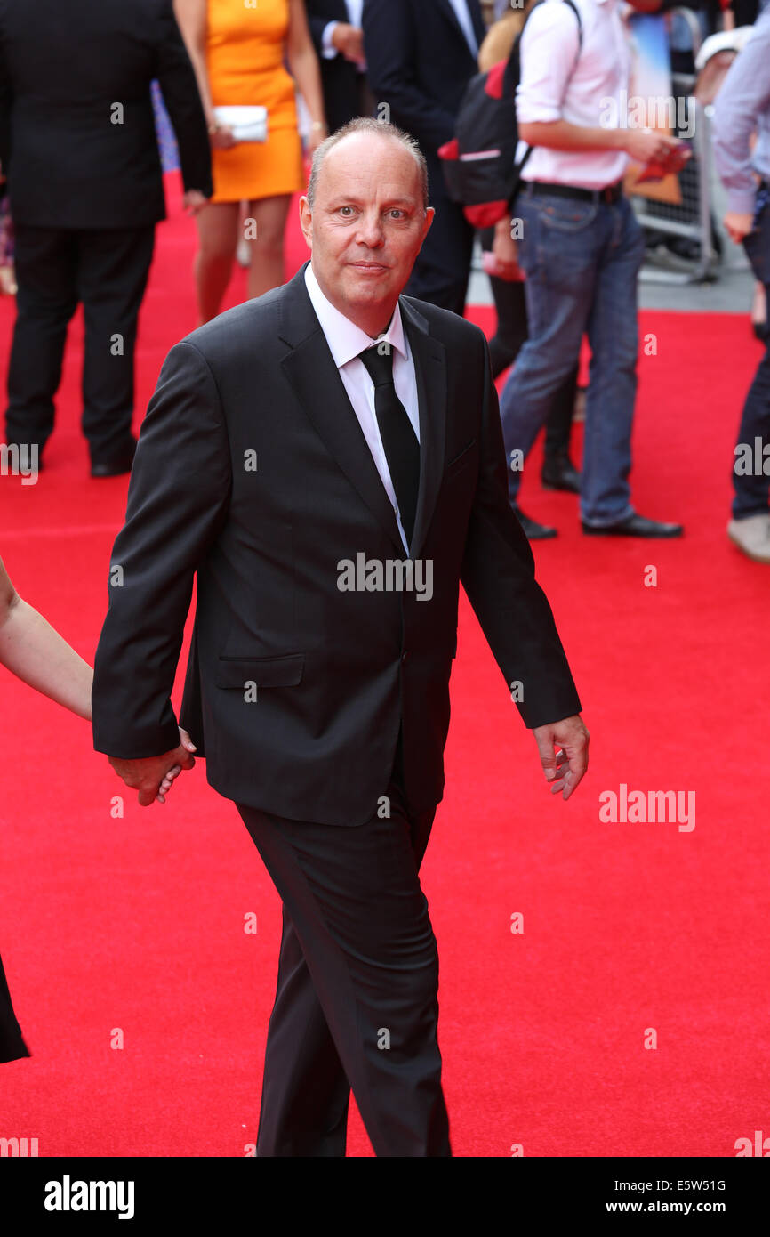 London, UK. 5th Aug, 2014. David Schaal attends The World Premiere of ...