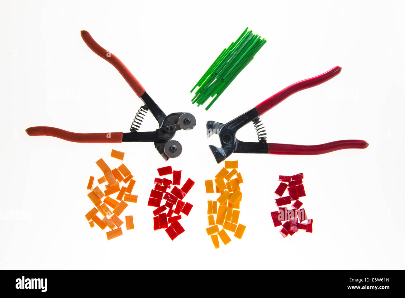 Mosaic tiles pattern Cut Out Stock Images & Pictures - Alamy