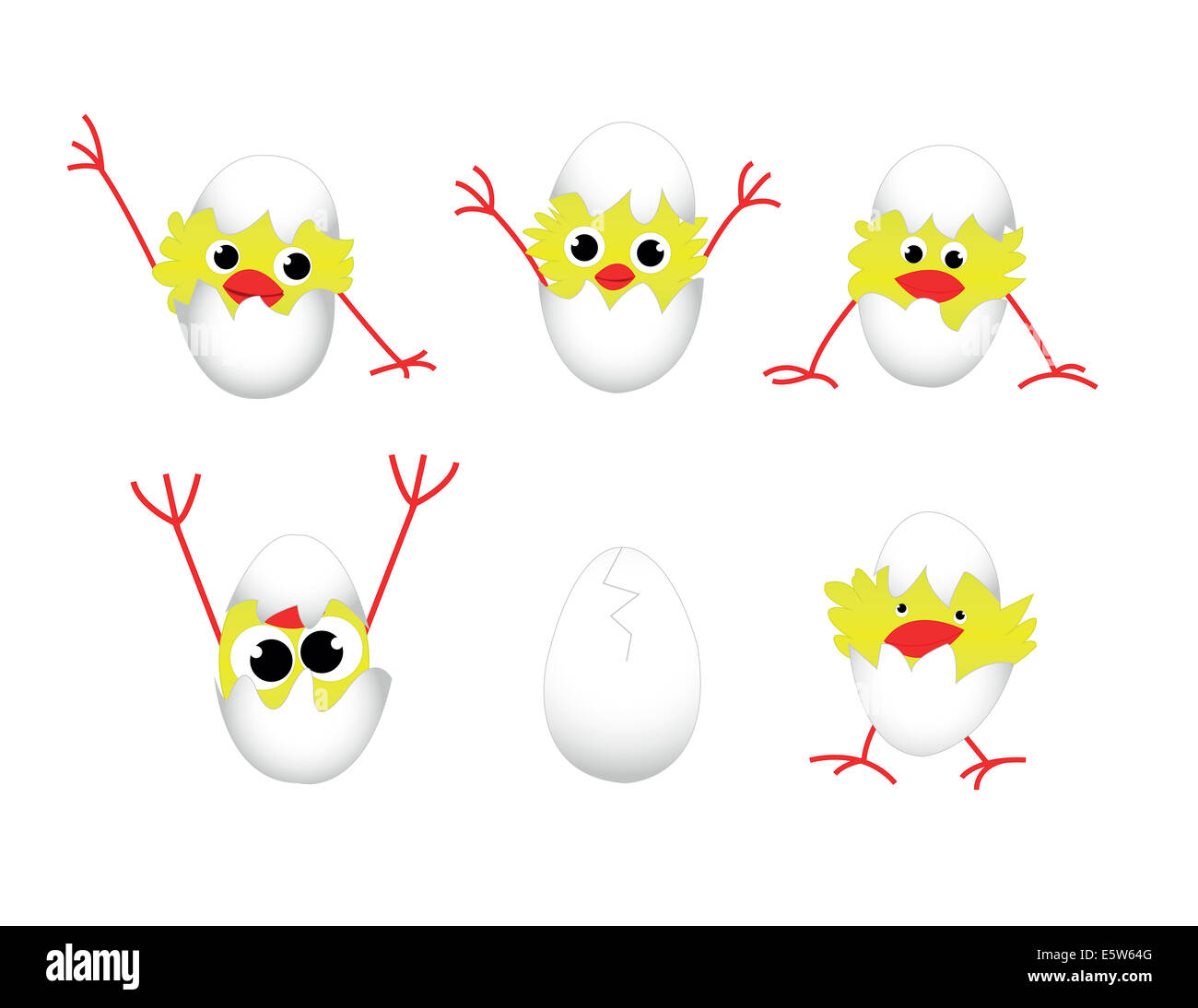 Baby Chicks Hatching Drawing