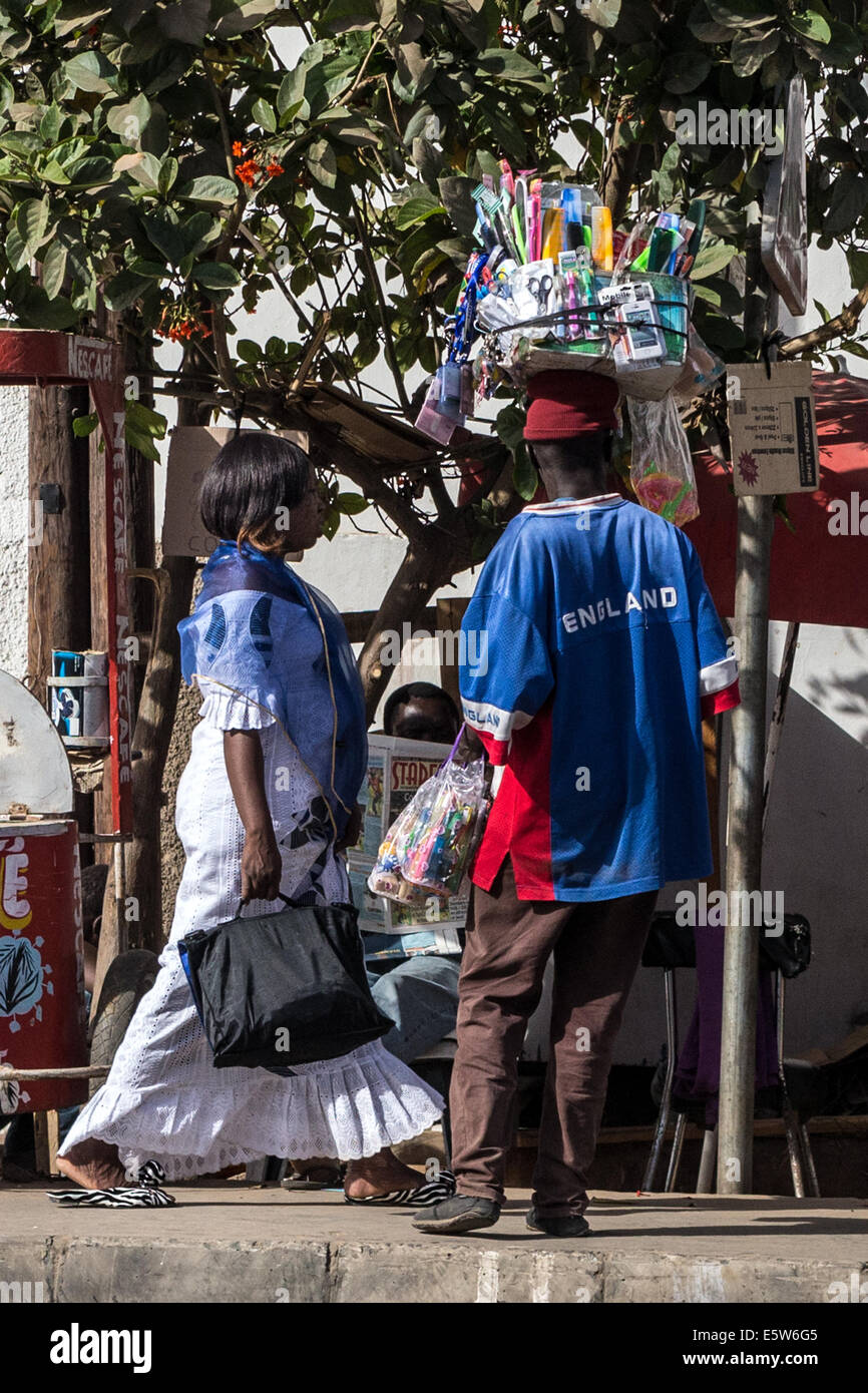 Market, Street Scenes, Dakar, Senegal Stock Photo - Alamy
