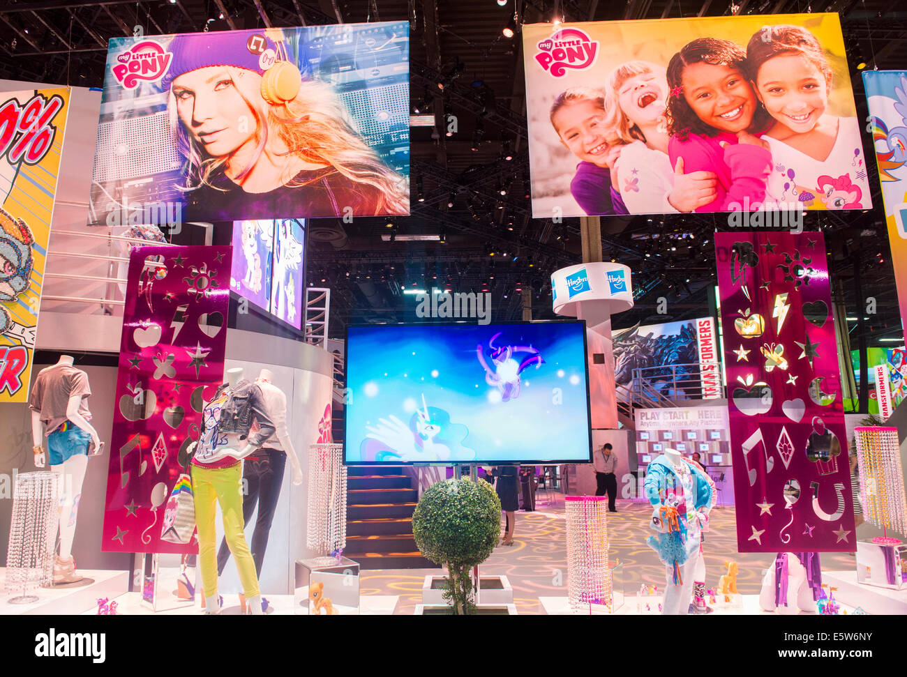 LAS VEGAS - JUNE 17 : The Hasbro booth at the Licensing Expo in Las ...