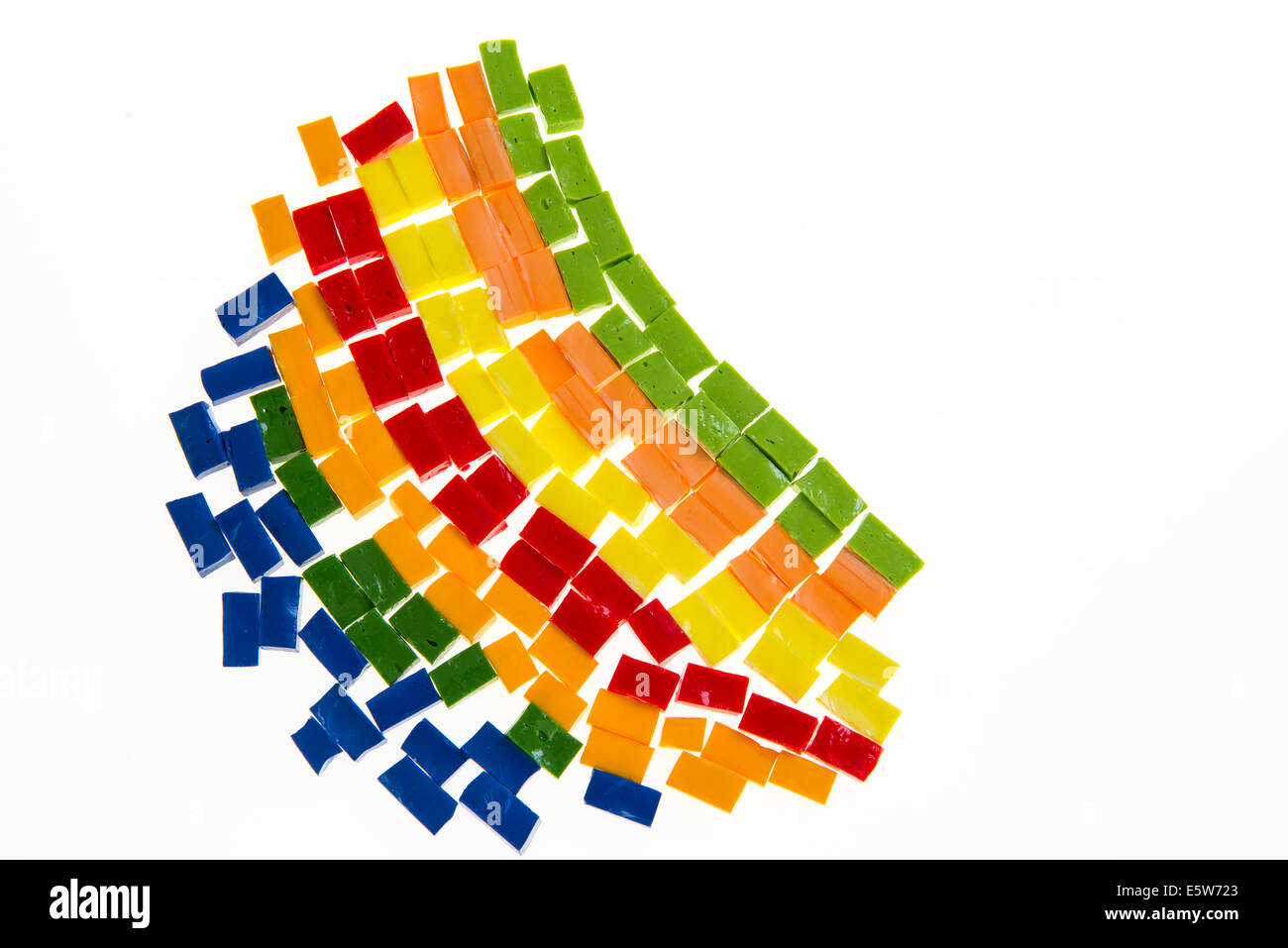 Ceramic blue tiles Cut Out Stock Images & Pictures - Alamy